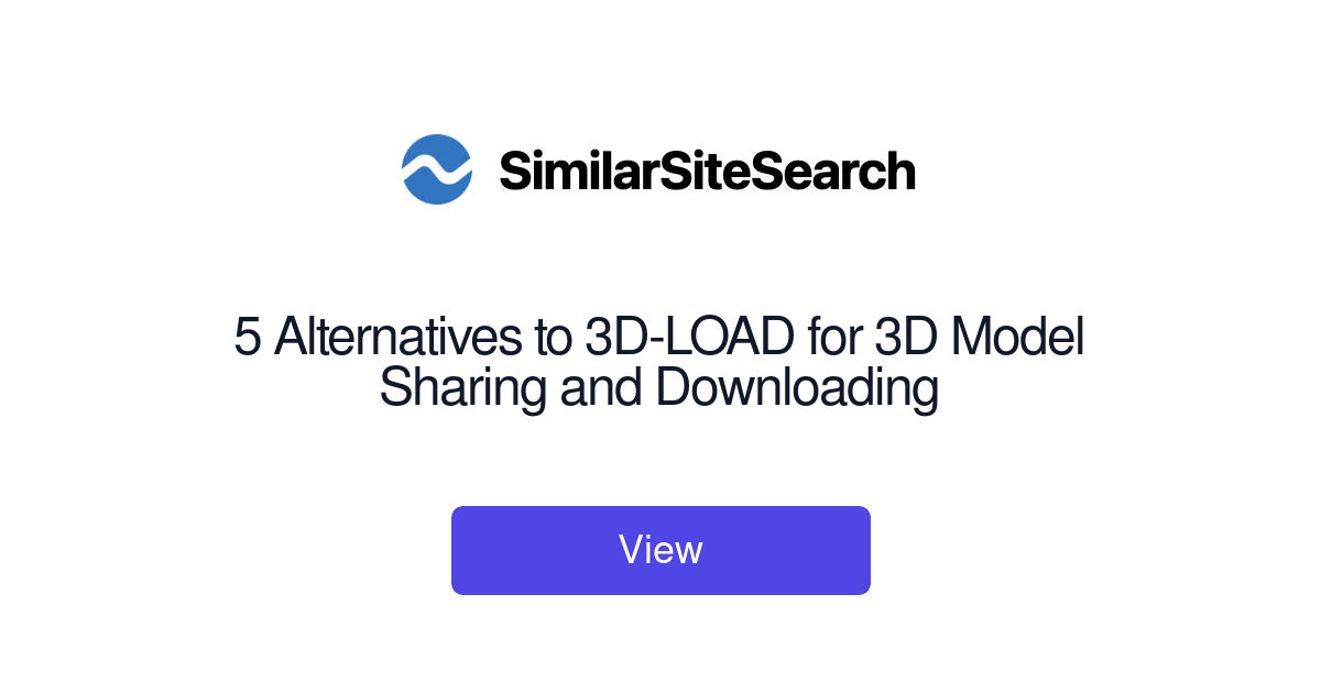 5 Alternatives to 3D-LOAD for 3D Model Sharing and Downloading ...