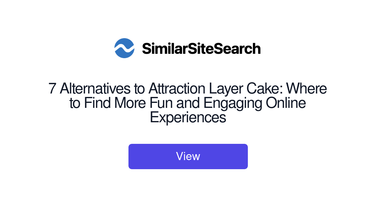 7 Alternatives to Attraction Layer Cake: Where to Find More Fun a ...