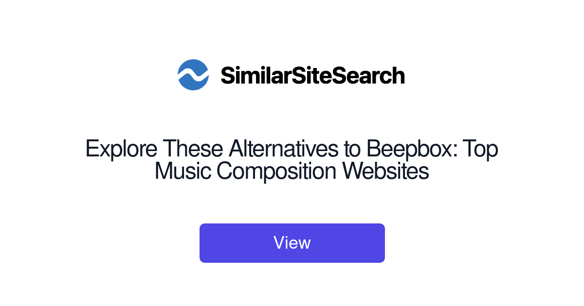 Explore These Alternatives to Beepbox: Top Music Composition Webs ...