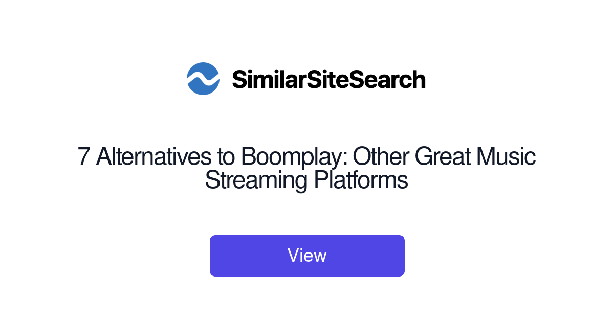 7 Alternatives to Boomplay: Other Great Music Streaming Platforms ...