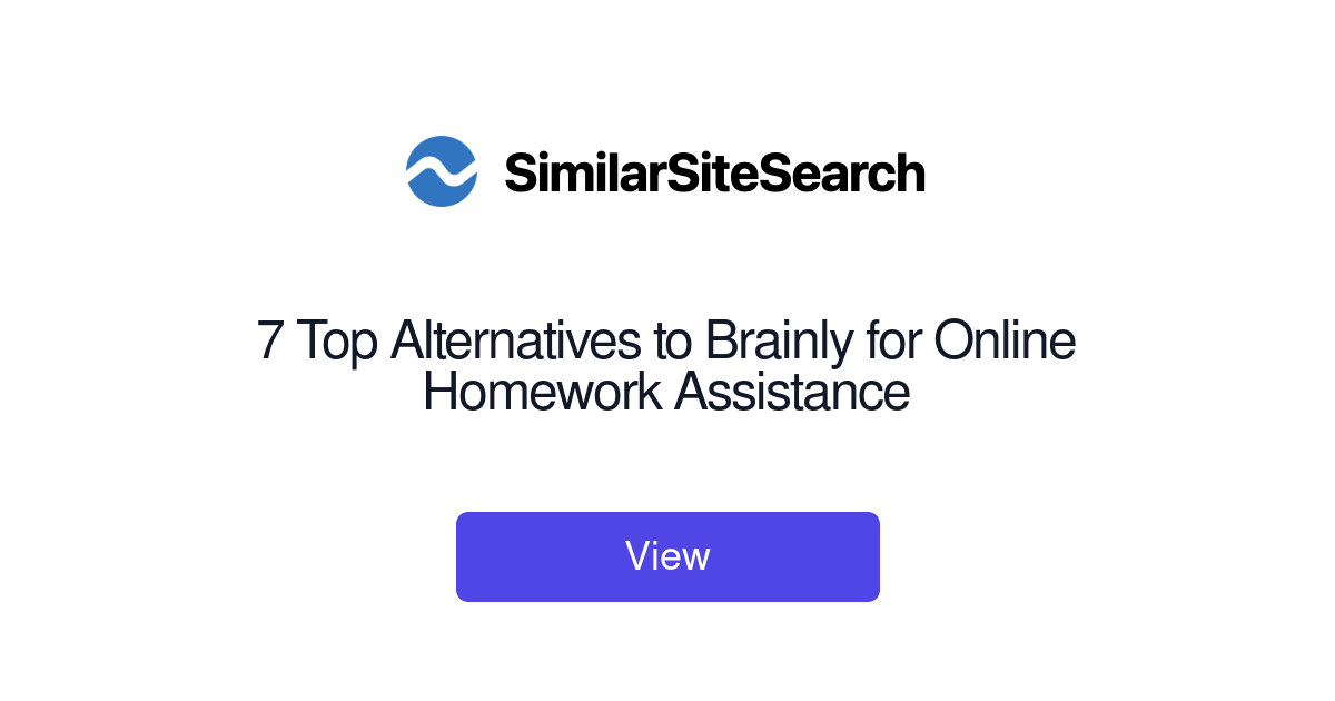 7 Top Alternatives to Brainly for Online Homework Assistance ...