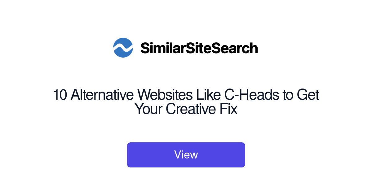 10 Alternative Websites Like C-Heads to Get Your Creative Fix ...