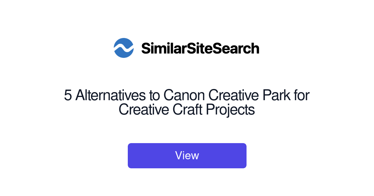 5 Alternatives to Canon Creative Park for Creative Craft Projects ...