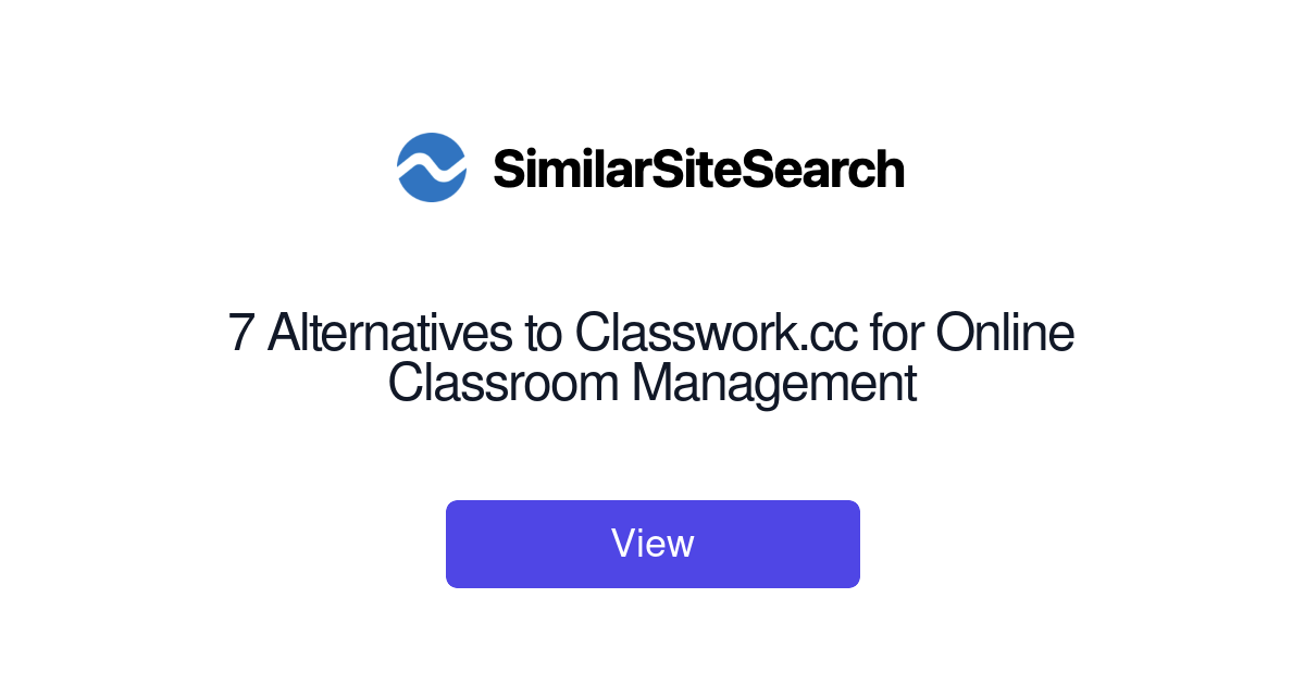7 Alternatives to Classwork.cc for Online Classroom Management ...