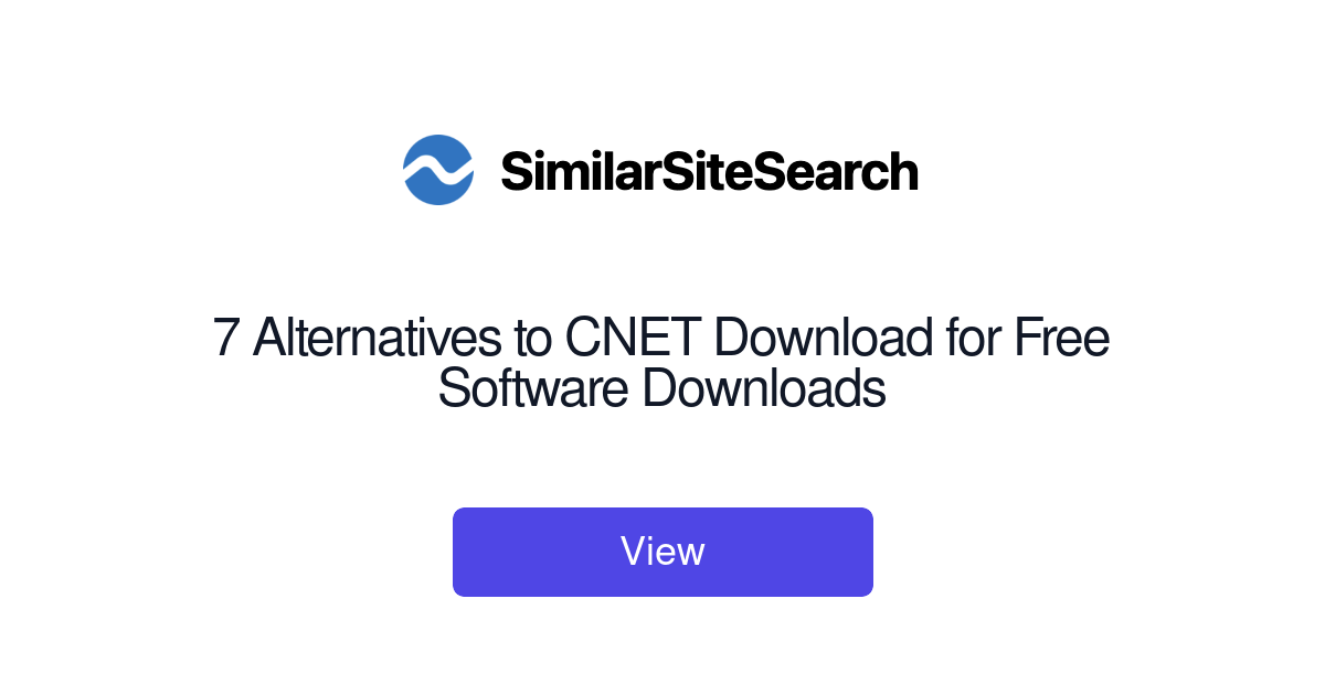 7 Alternatives to CNET Download for Free Software Downloads ...