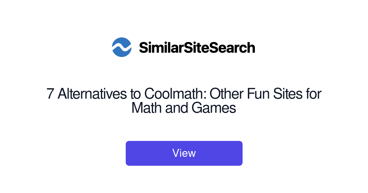 7 Alternatives to Coolmath: Other Fun Sites for Math and Games ...