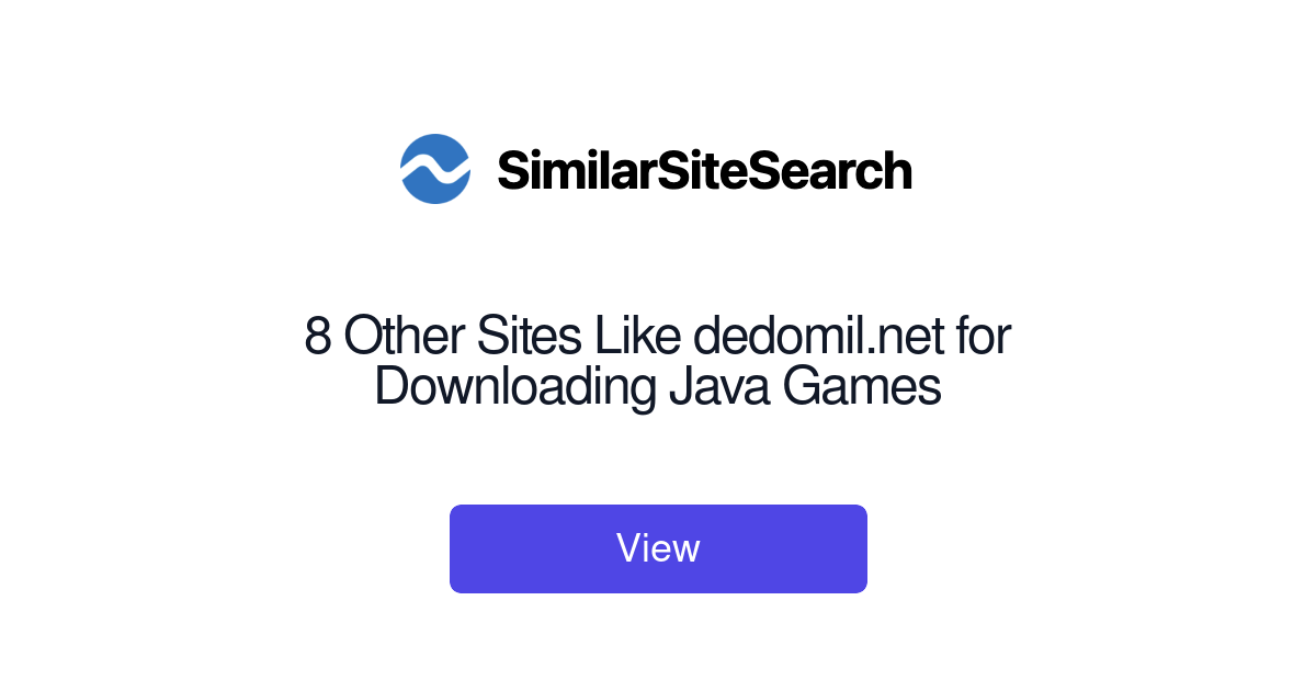 8 Other Sites Like dedomil.net for Downloading Java Games ...