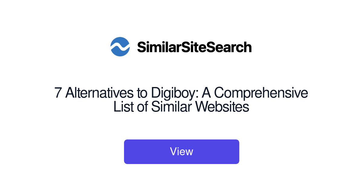 7 Alternatives to Digiboy: A Comprehensive List of Similar Websit ...