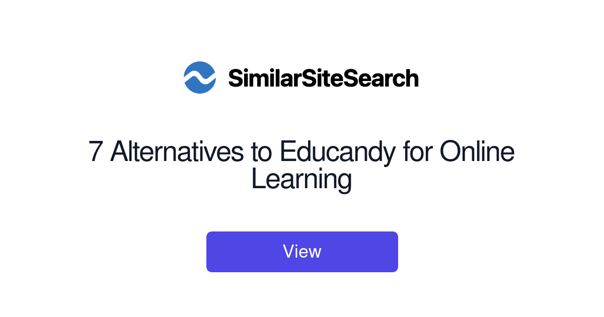 7 Alternatives to Educandy for Online Learning - SimilarSiteSearch