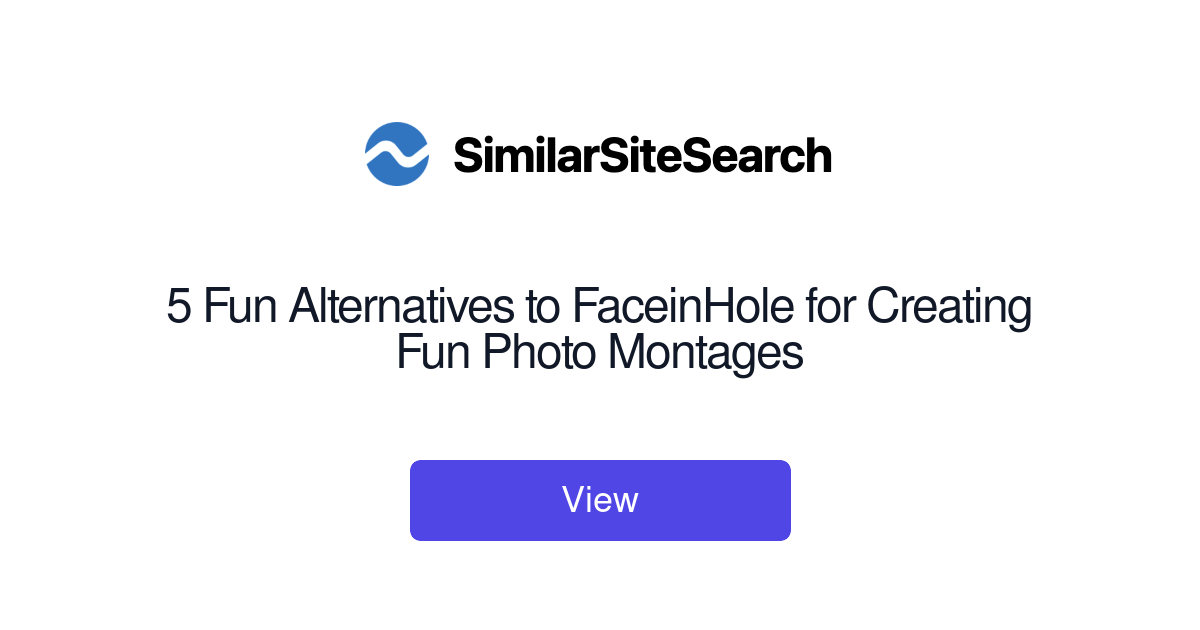 5 Fun Alternatives to FaceinHole for Creating Fun Photo Montages ...