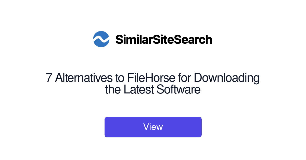 7 Alternatives to FileHorse for Downloading the Latest Software ...