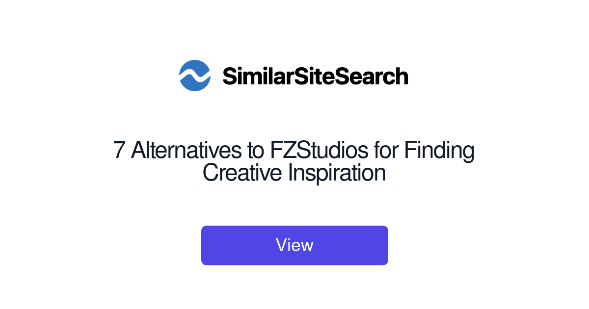 7 Alternatives to FZStudios for Finding Creative Inspiration ...