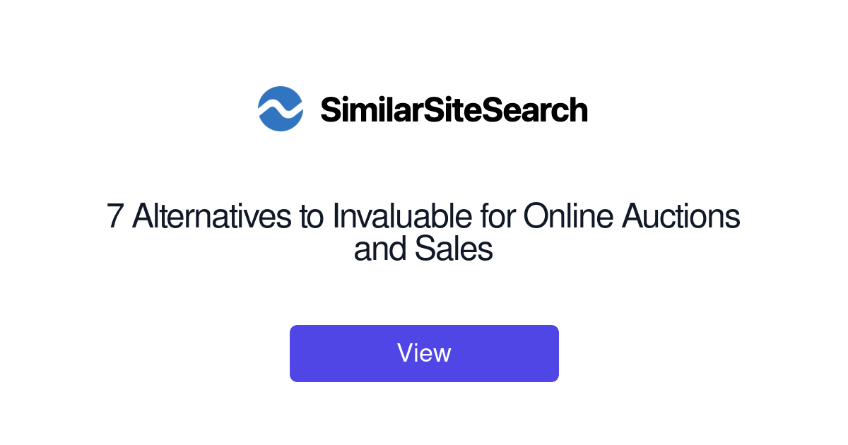7 Alternatives to Invaluable for Online Auctions and Sales ...