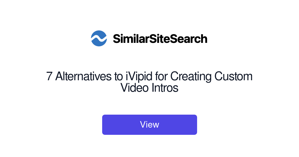 7 Alternatives to iVipid for Creating Custom Video Intros ...