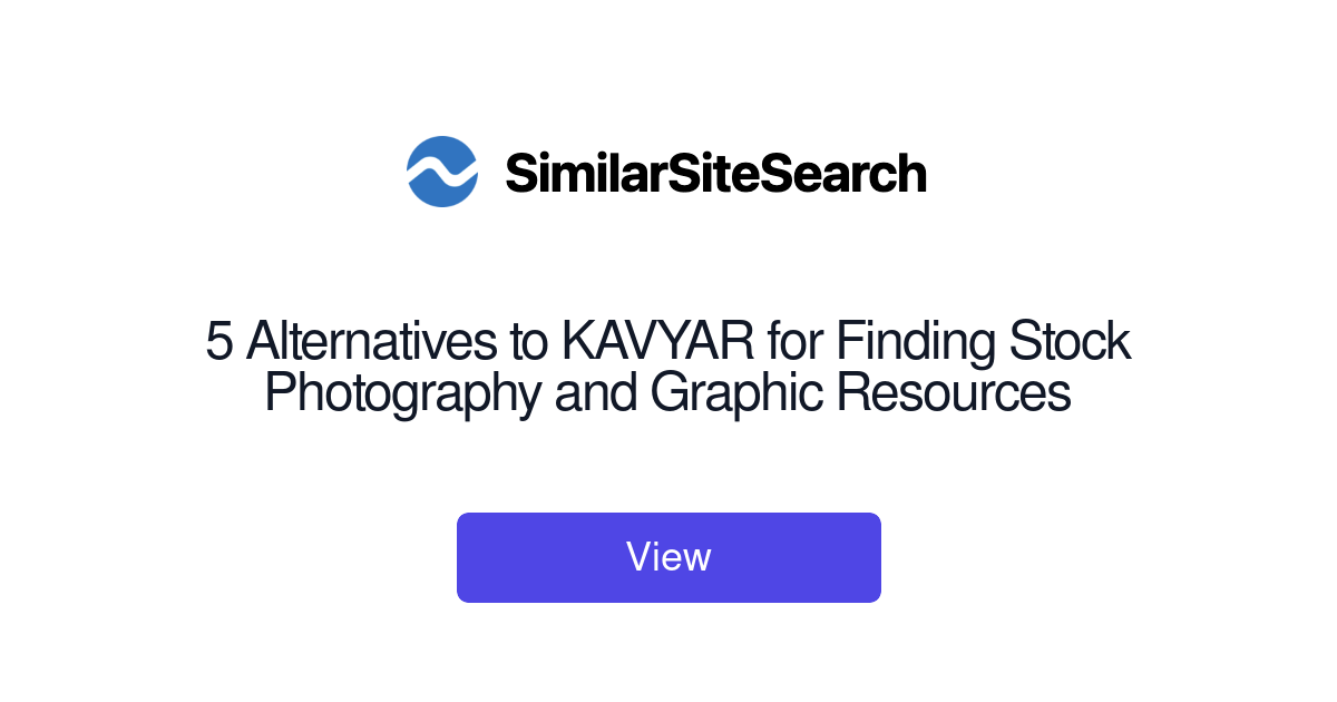 5 Alternatives to KAVYAR for Finding Stock Photography and Graphi ...