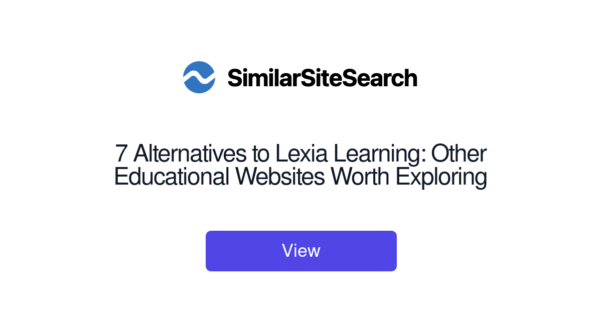 7 Alternatives to Lexia Learning: Other Educational Websites Wort ...
