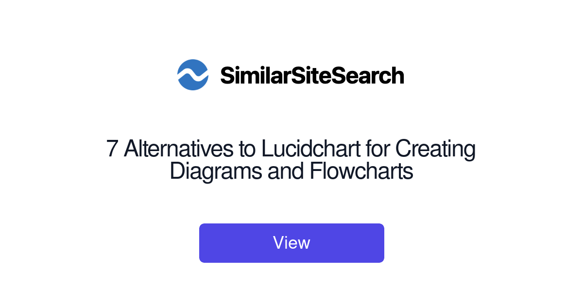 7 Alternatives to Lucidchart for Creating Diagrams and Flowcharts ...