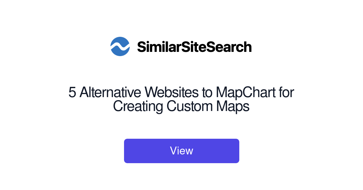 5 Alternative Websites to MapChart for Creating Custom Maps ...