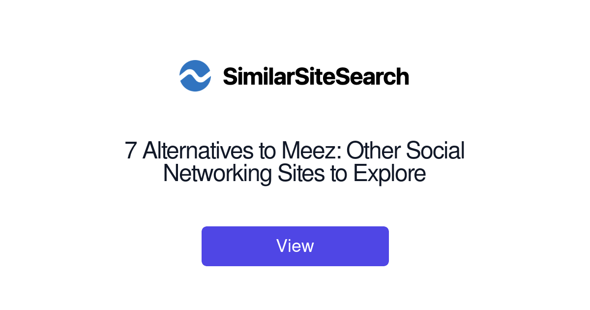 7 Alternatives to Meez: Other Social Networking Sites to Explore ...
