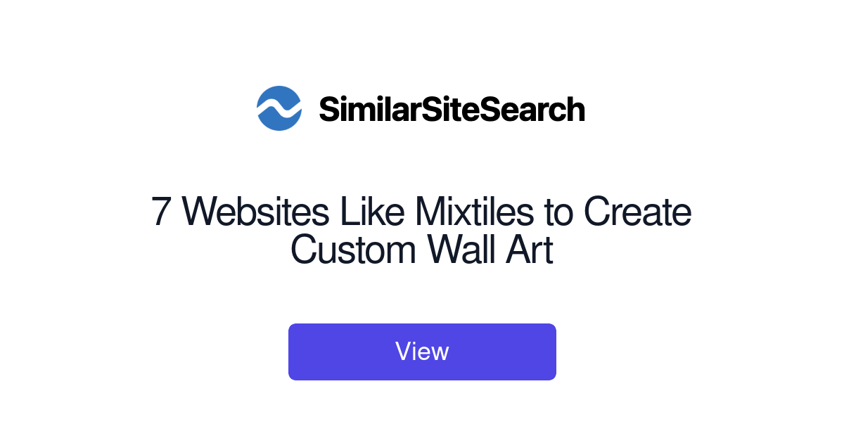 7 Websites Like Mixtiles to Create Custom Wall Art - SimilarSiteSearch