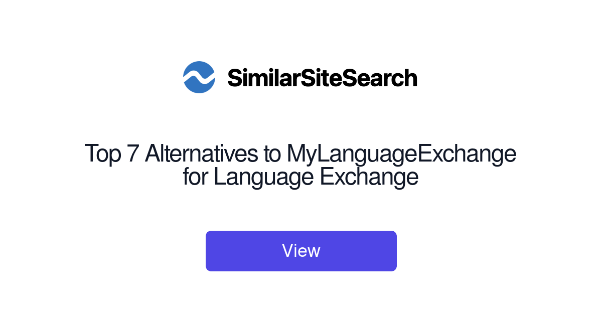 Top 7 Alternatives to MyLanguageExchange for Language Exchange ...