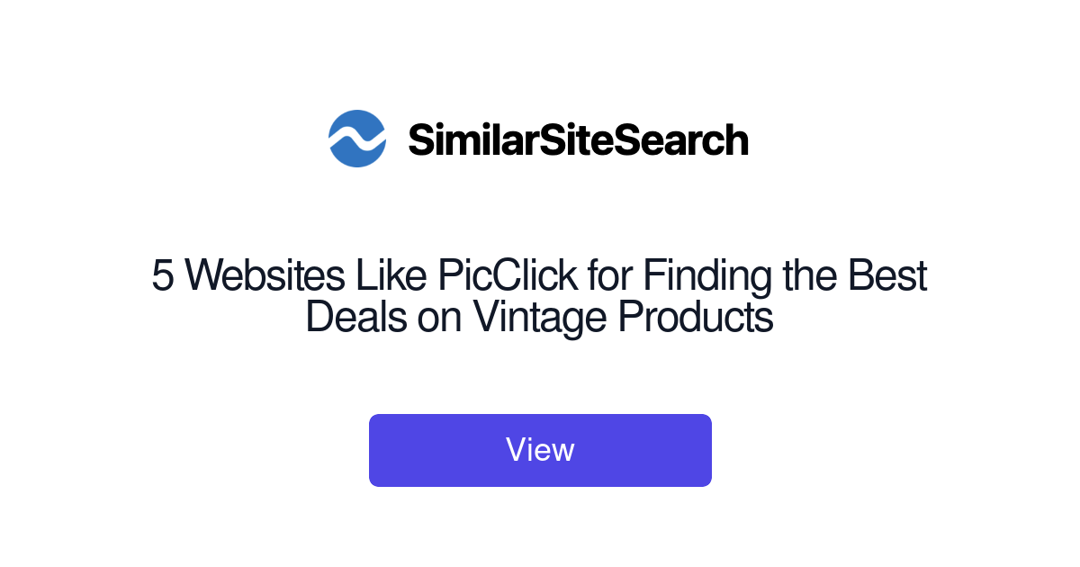 5 Websites Like PicClick for Finding the Best Deals on Vintage Pr ...