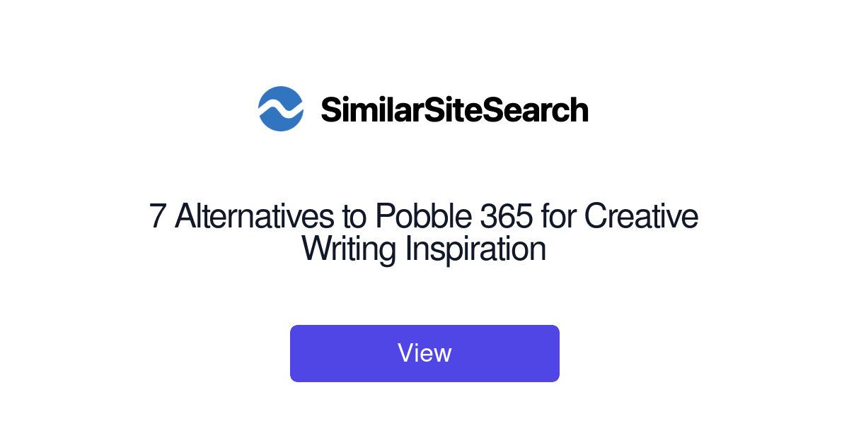 7 Alternatives to Pobble 365 for Creative Writing Inspiration ...