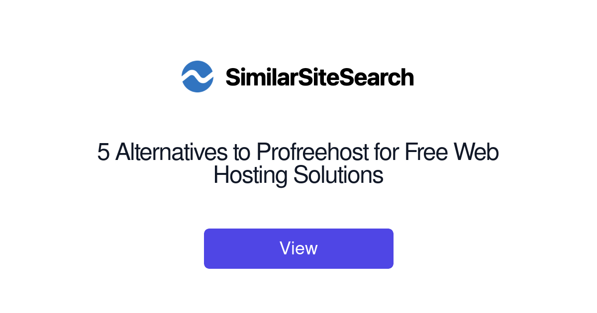 5 Alternatives to Profreehost for Free Web Hosting Solutions ...