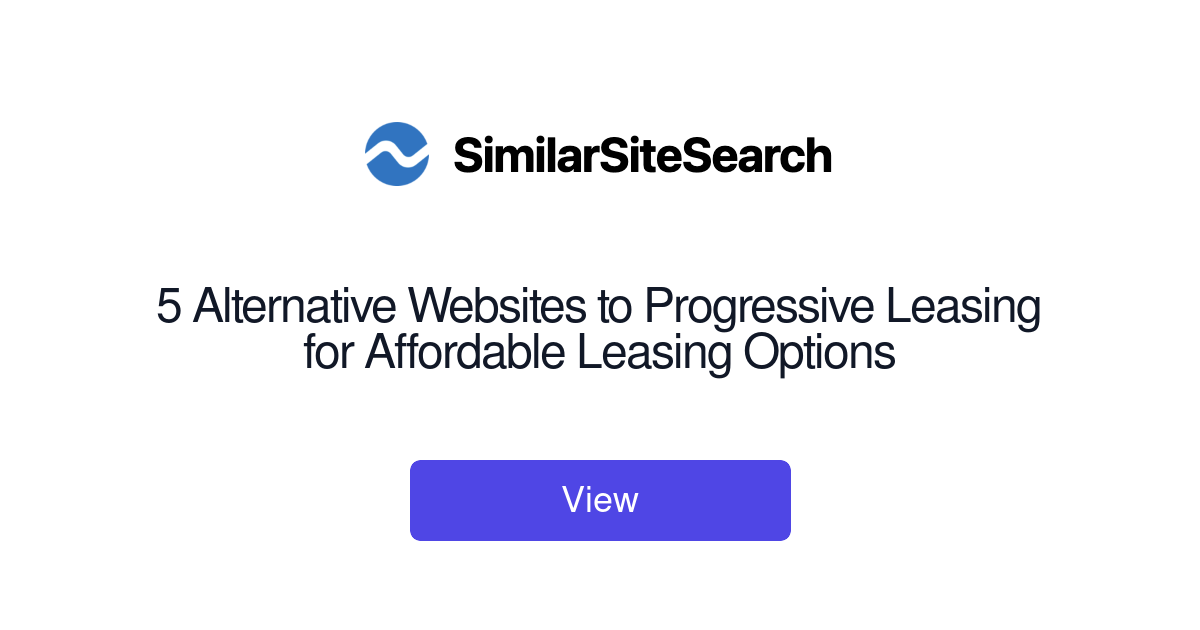 5 Alternative Websites to Progressive Leasing for Affordable Leas ...