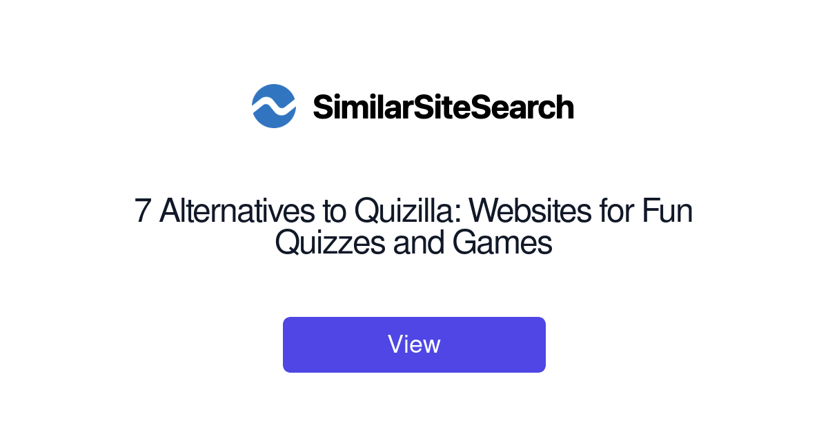 7 Alternatives to Quizilla: Websites for Fun Quizzes and Games ...