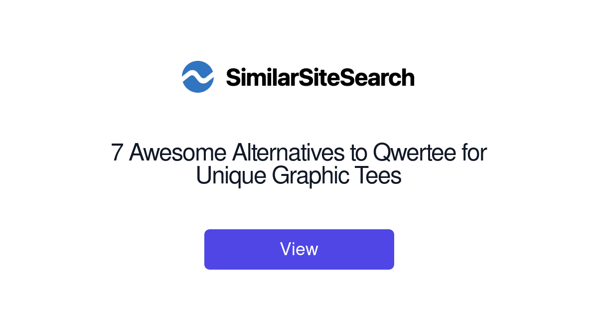7 Awesome Alternatives to Qwertee for Unique Graphic Tees ...