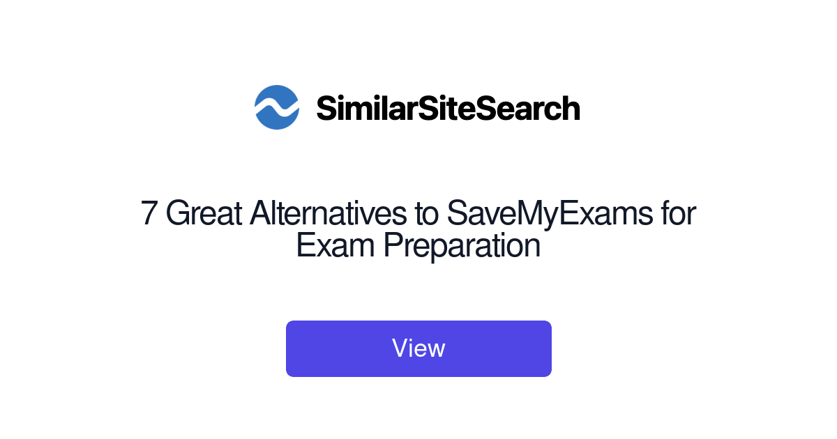 7 Great Alternatives to SaveMyExams for Exam Preparation ...