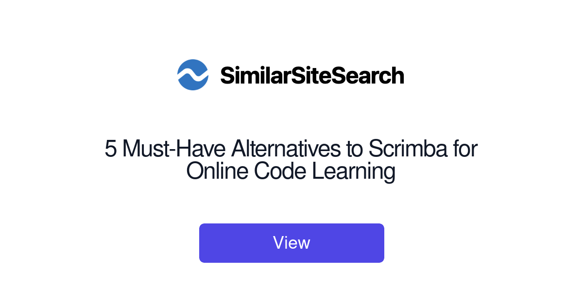5 Must-Have Alternatives to Scrimba for Online Code Learning ...