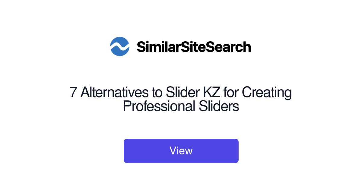 7 Alternatives to Slider KZ for Creating Professional Sliders ...