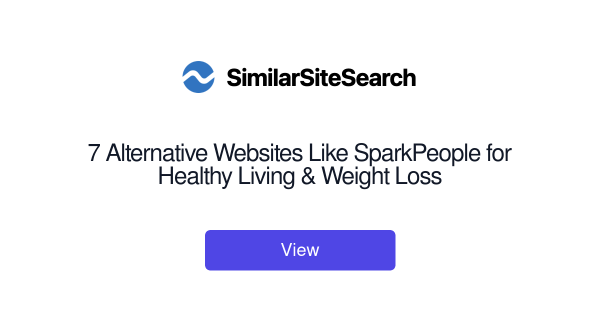 7 Alternative Websites Like SparkPeople for Healthy Living & Weig ...