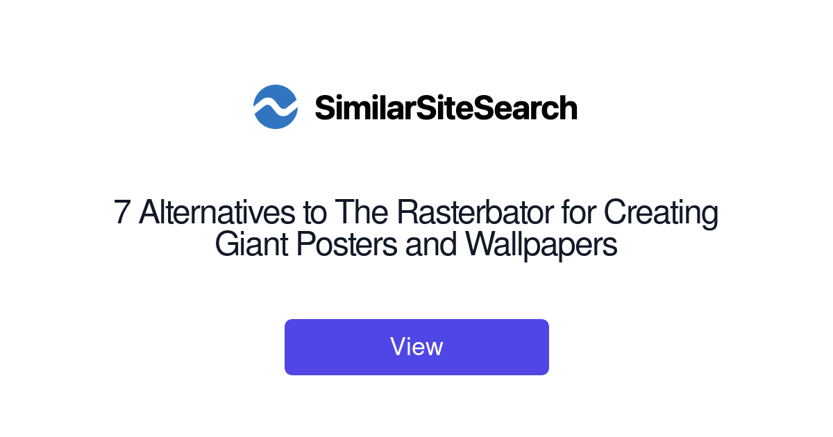 7 Alternatives to The Rasterbator for Creating Giant Posters and ...