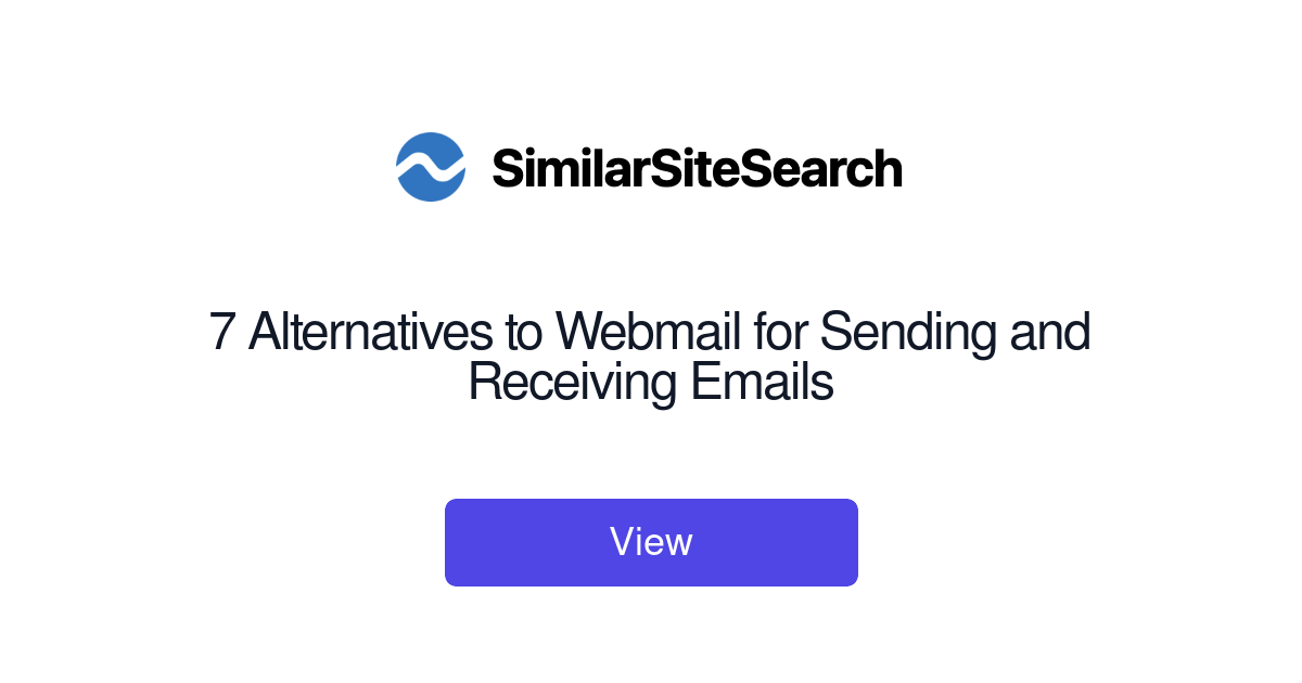 7 Alternatives to Webmail for Sending and Receiving Emails ...