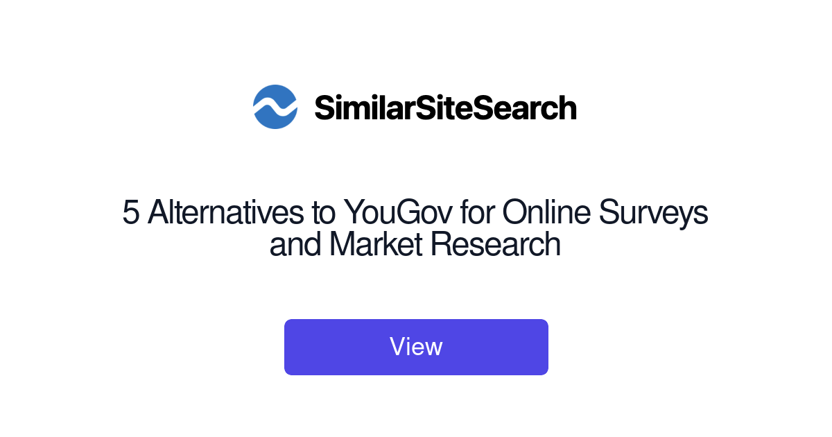 5 Alternatives to YouGov for Online Surveys and Market Research ...