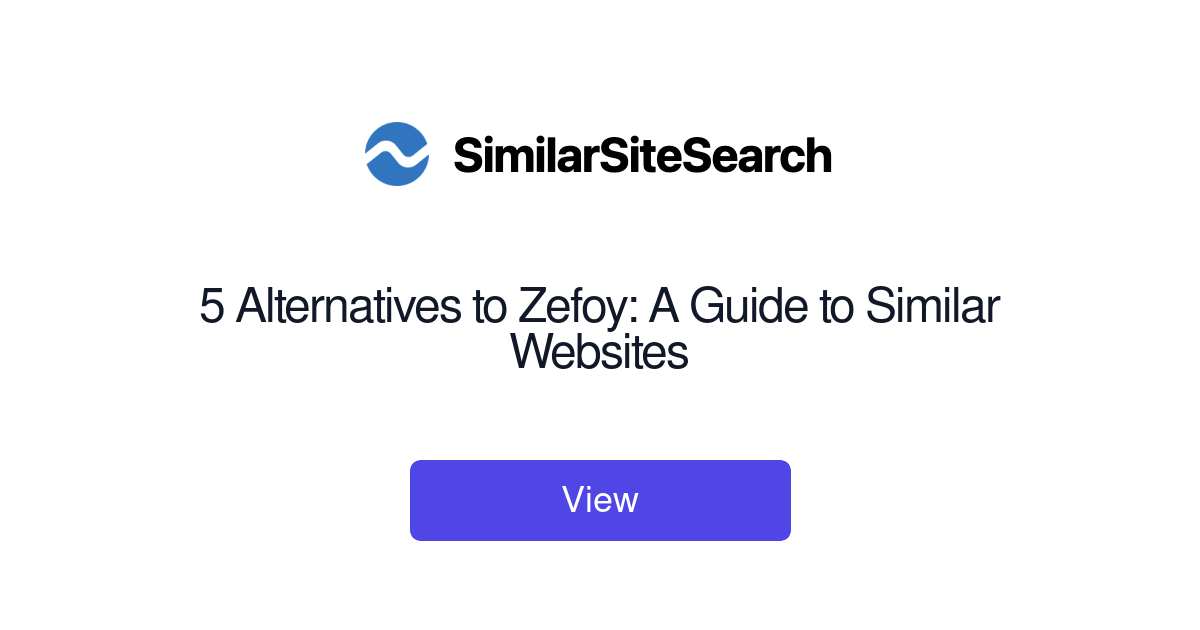 5 Alternatives to Zefoy: A Guide to Similar Websites - SimilarSiteSearch